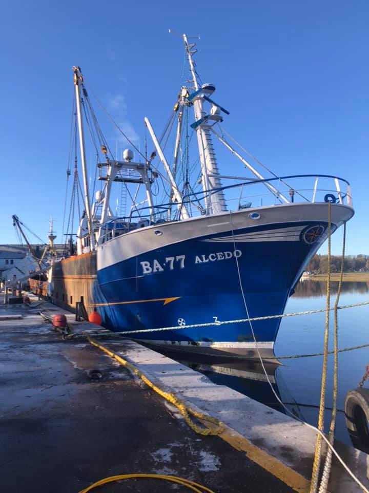 Naming the Alcedo - West Coast Sea Products Ltd - Wholesale Shellfish ...