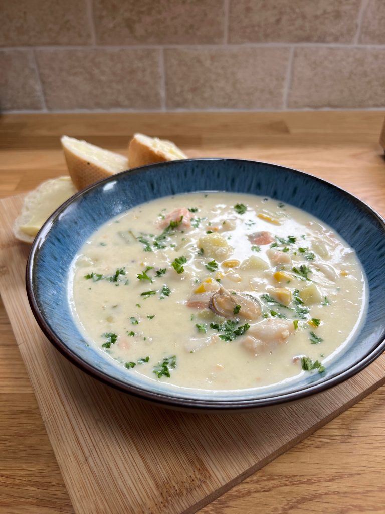 Fish Chowder - West Coast Sea Products Ltd - Wholesale Shellfish Suppliers