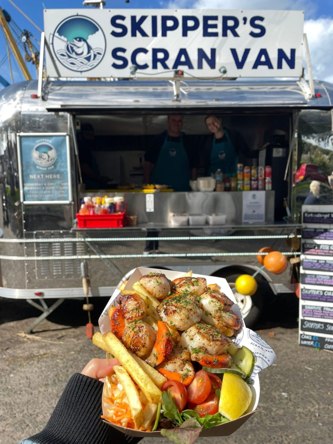 Skipper's Scran Van | West Coast Sea Products